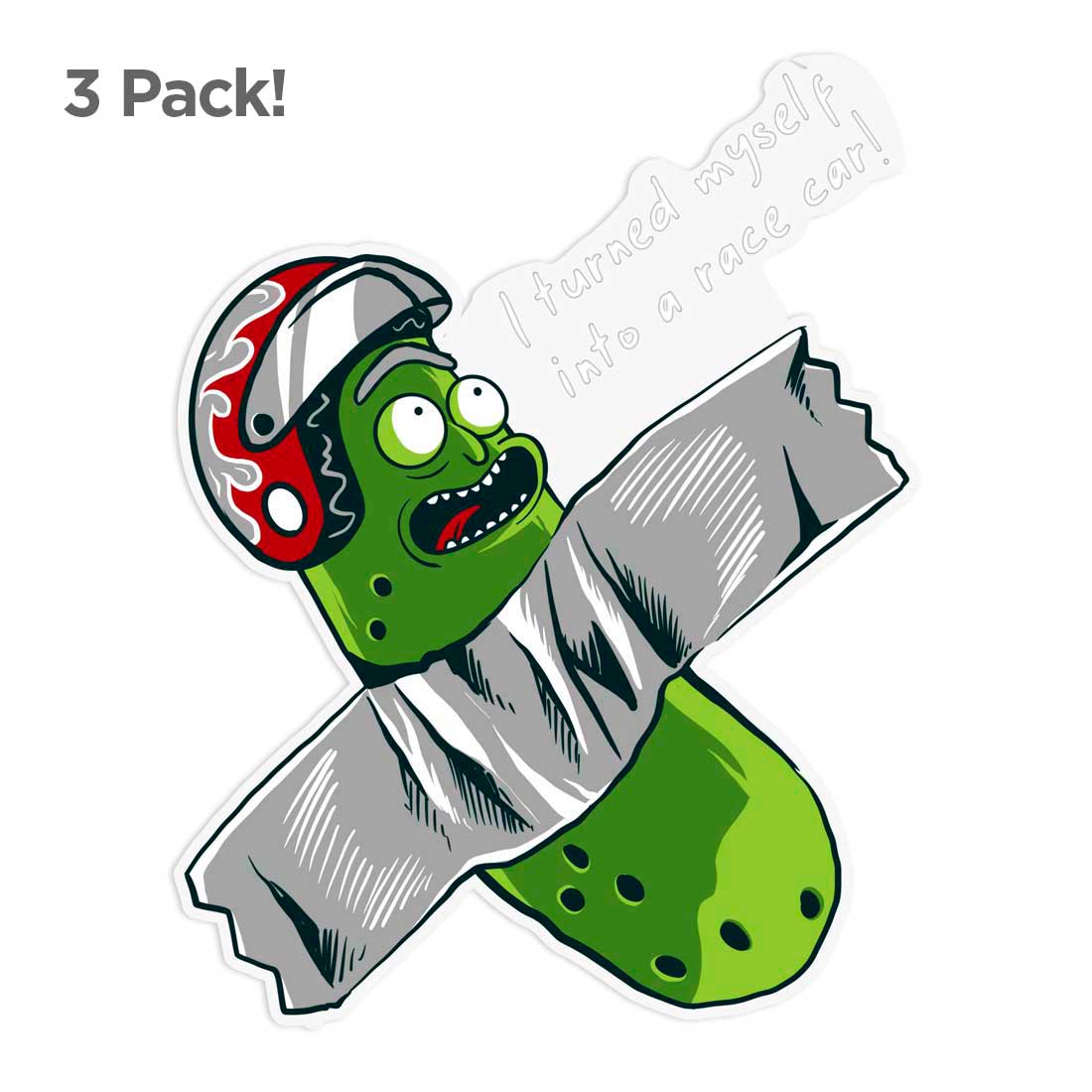 Pickle Rick Sticker – ZeroSixty: Fantasy Car Giveaway